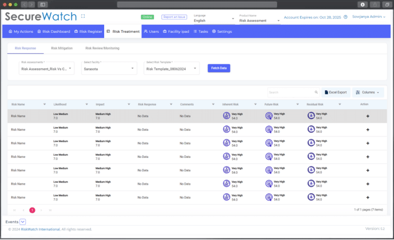 Best Risk Management Software - RiskWatch
